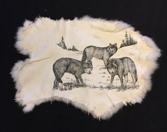 Wolf pelt | Etsy