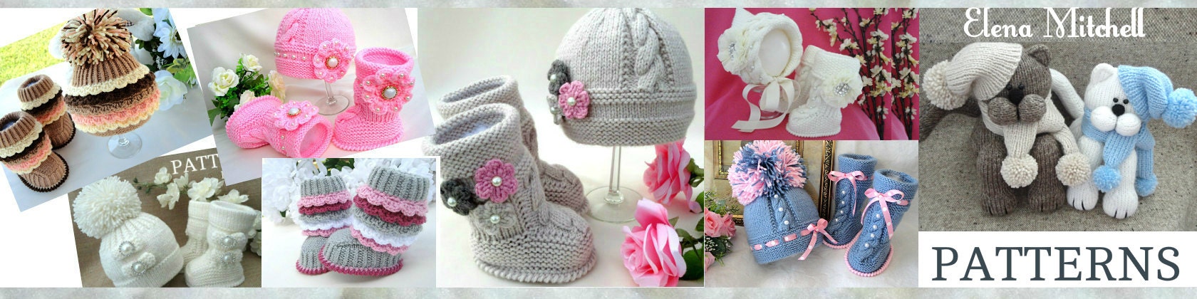 All my PATTERNS only in English by Solnishko43 on Etsy