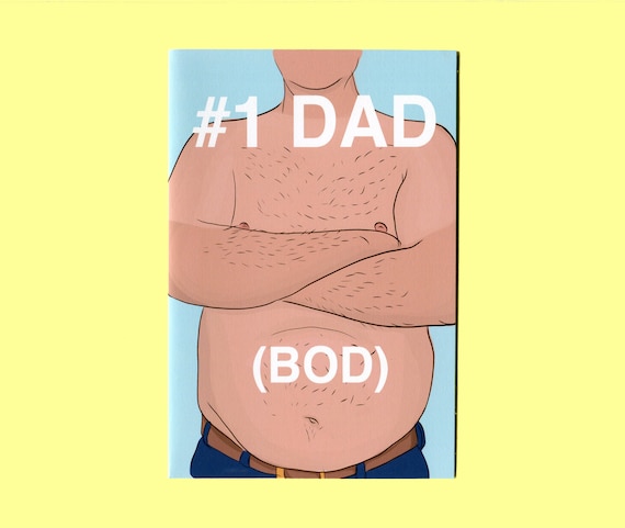 5+ Dad Bod Greeting Cards for Father's Day