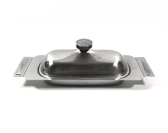 Metal butter dish | Etsy