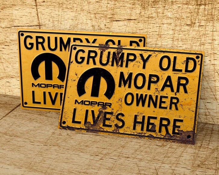 Grumpy Biker Metal Plaque Funny Grumpy Old Yamaha R1 Owner Sign - Metal ...