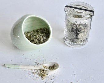 Ceramic spice box | Etsy