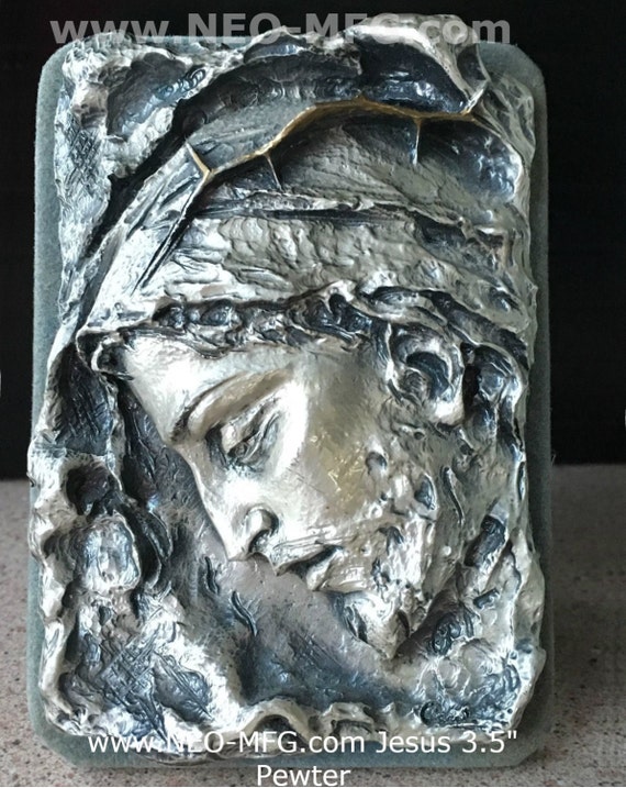Religious Jesus Christ sculpture plaque www.NEO-MFG.com
