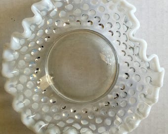 Fenton candy dish | Etsy