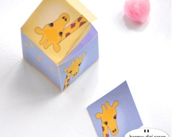 ON SALE printable gingham gift box instant by RoseClipArt on Etsy