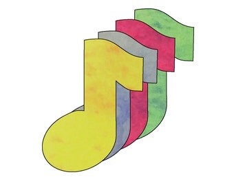 Printable Music Note Cutouts