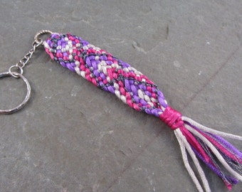 Woven keychain | Etsy