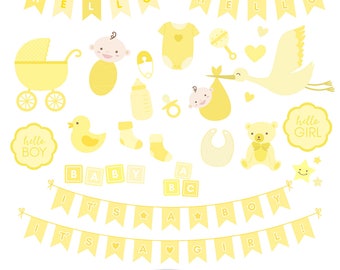 Stork clip art | Etsy