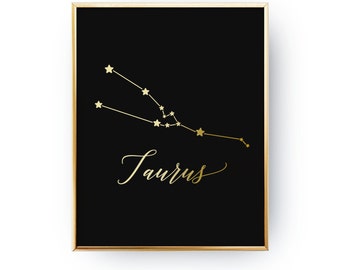 Taurus constellation | Etsy