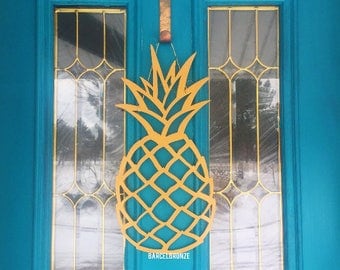 Pineapple door decor | Etsy