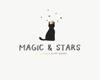 Black cat magic | Etsy