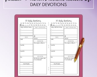Devotion printable | Etsy