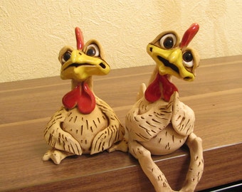 Funny figurines | Etsy