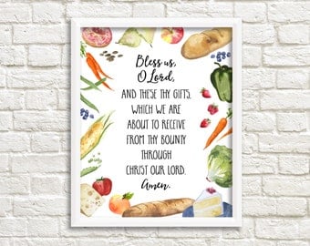Prayer before meal | Etsy