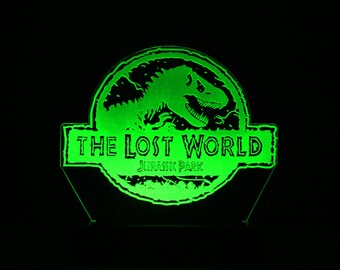 Jurassic park sign | Etsy