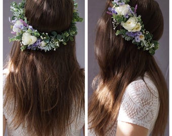 Lavender crown | Etsy