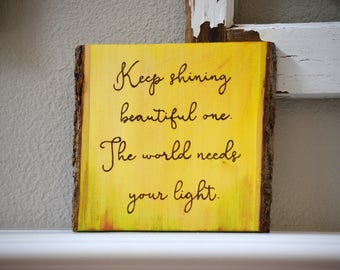 Wood burned sign | Etsy