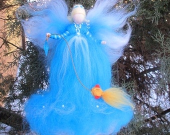 Needle felted fairy | Etsy