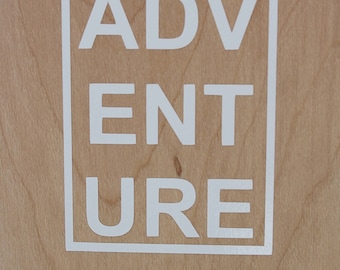 Adventure car decal | Etsy