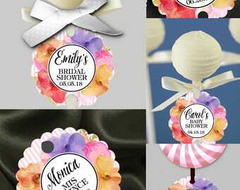 Cake pop labels | Etsy