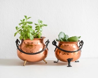 Copper planter | Etsy