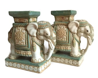 Elephant plant stand | Etsy