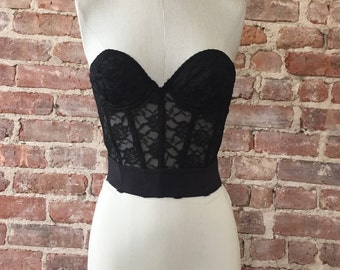 Merry widow corset | Etsy