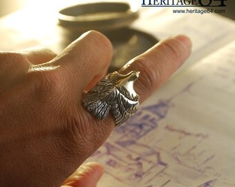 Eagle claw ring | Etsy