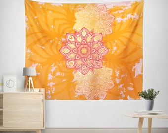 Mandala tapestry | Etsy