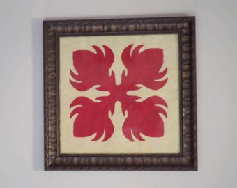 Hawaiian quilt | Etsy