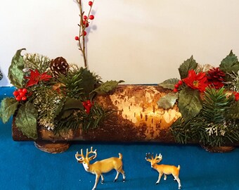 Yule log | Etsy