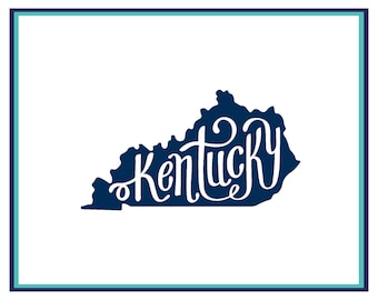 Kentucky car decal | Etsy