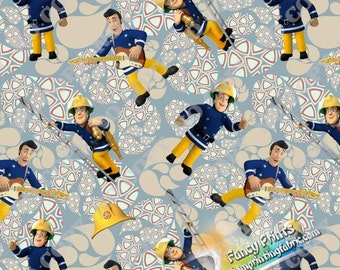 Fireman fabric | Etsy