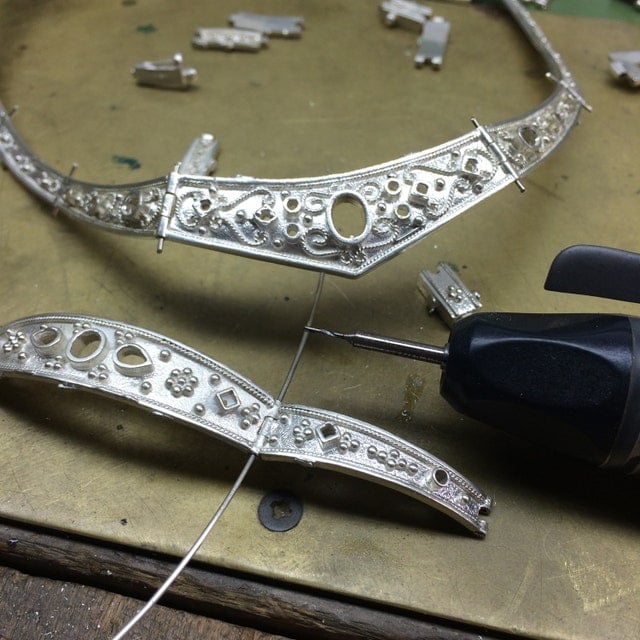 ETRUSCAN BYZANTINE GREEK JEWELRY by DAPERIS on Etsy