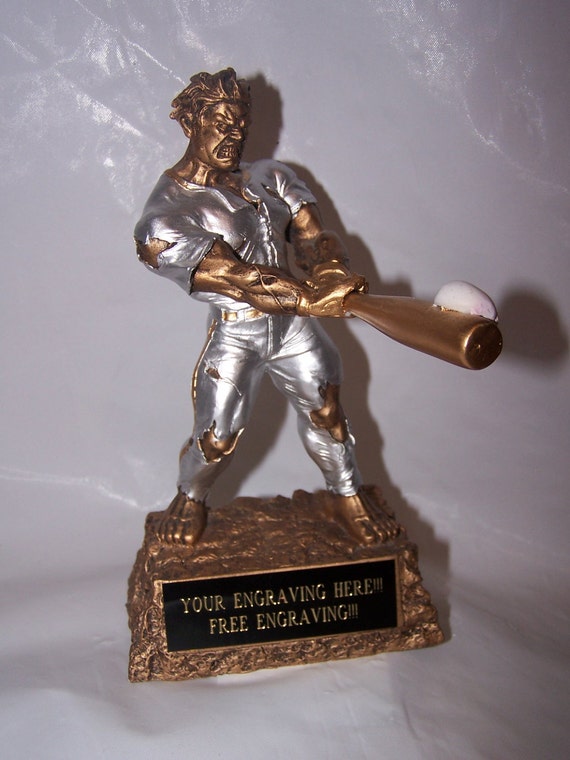 Baseball Hulk Monster Individual Trophy Award FREE