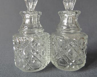 Vintage glass vials | Etsy