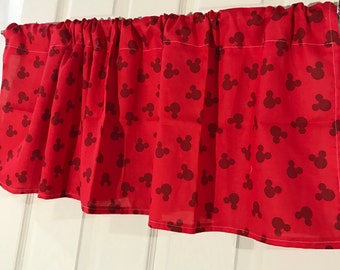 Mickey mouse valance | Etsy