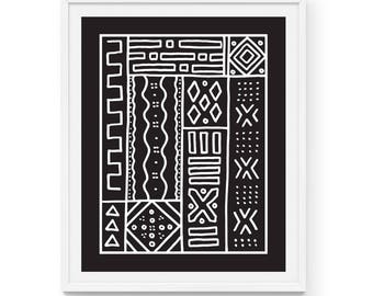 African art print | Etsy