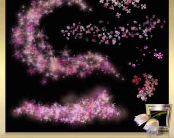 Flower overlays | Etsy