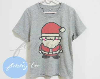 Santa claus tshirt | Etsy