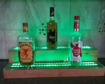 Led liquor shelf | Etsy