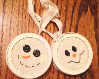 Snowman face | Etsy