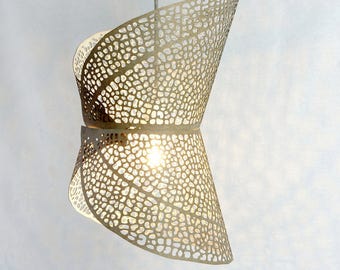 Leaf paper lamp | Etsy