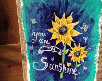 Sunflower signs | Etsy