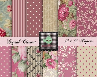 Pink wallpaper | Etsy