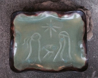 Nativity tray | Etsy