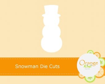 Paper snowman | Etsy