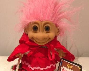 Red hair troll | Etsy