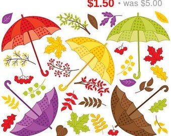 Rainy day clipart | Etsy