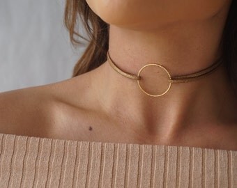 O ring choker | Etsy